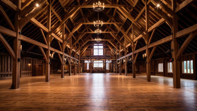 Space estate timber frame stock illustration. Illustration of frame ...