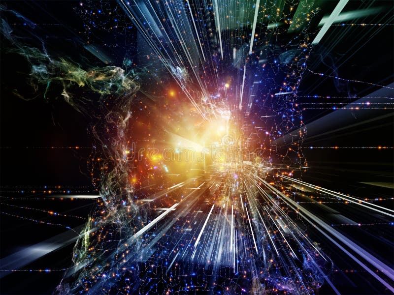 Space Expansion stock illustration. Illustration of rendering - 210409480