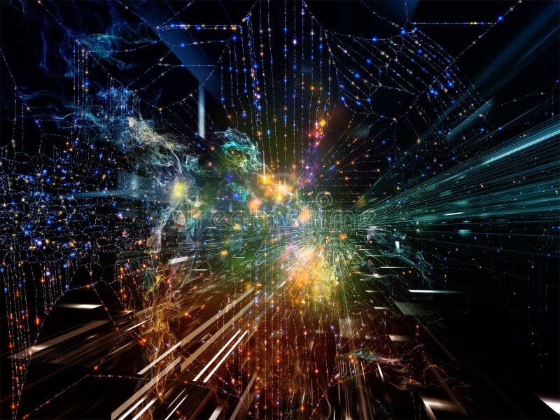 Space Expansion stock illustration. Illustration of virtual - 215090405