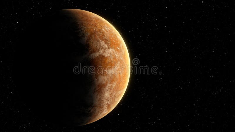 Space Exploration Alien Planet Stock Illustration - Illustration of ...