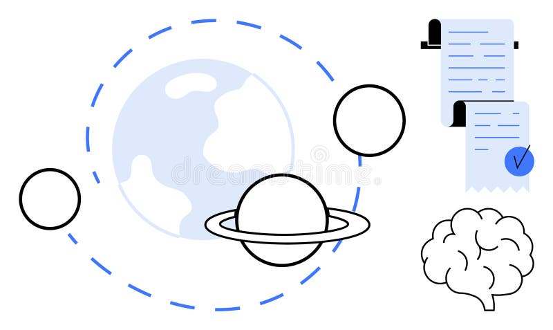 Space Exploration with Brain, Planets, and Document Highlights Study ...
