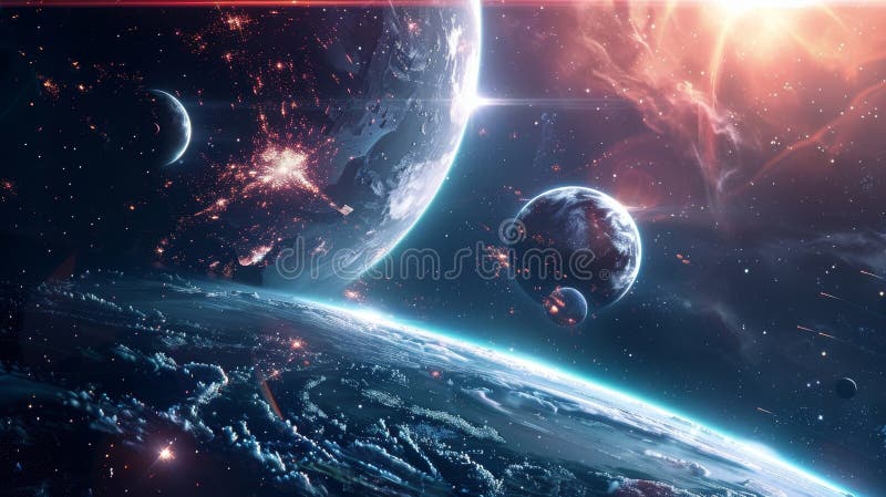 A Space Exploration Game Allows Players To Explore Distant Planets and ...