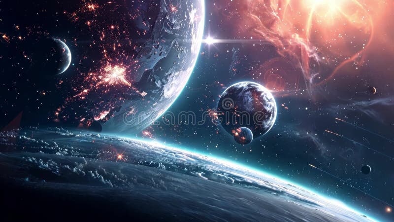 A Space Exploration Game Allows Players To Explore Distant Planets and ...