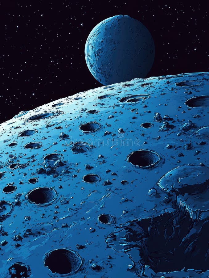 Space Exploration Illustration Stock Image - Image of science ...