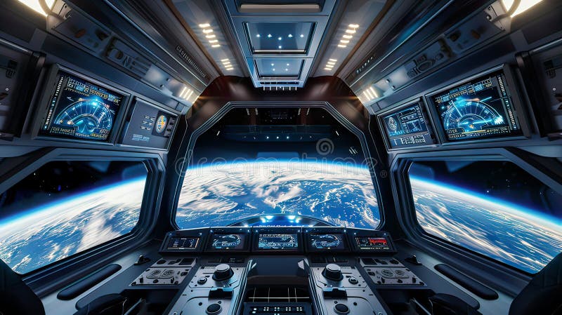 Space Exploration Image High Quality Stock Illustration - Illustration ...