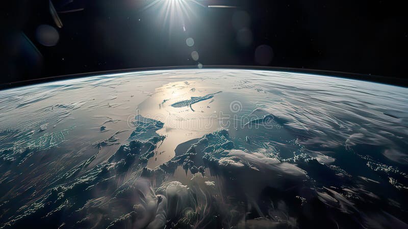 Space Exploration Image High Quality Stock Illustration - Illustration ...