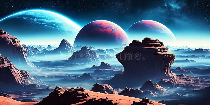 Space Exploration Images Featuring Advanced and Space Stations ...