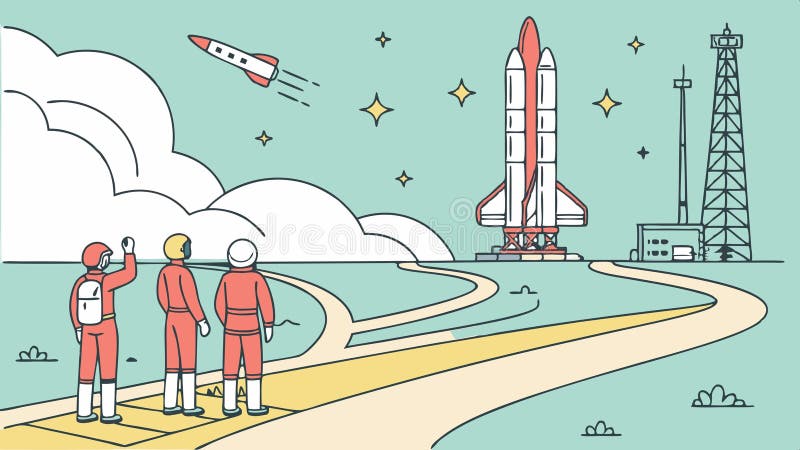 Space Exploration Launch Site, Rocket Launchpad, Aerospace Industry ...