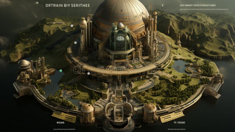 Space Exploration Map of Communication Satellite Signal Transmission ...