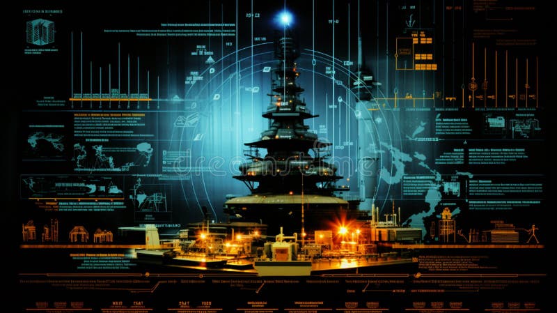 Space Exploration Map of Communication Satellite Signal Transmission ...