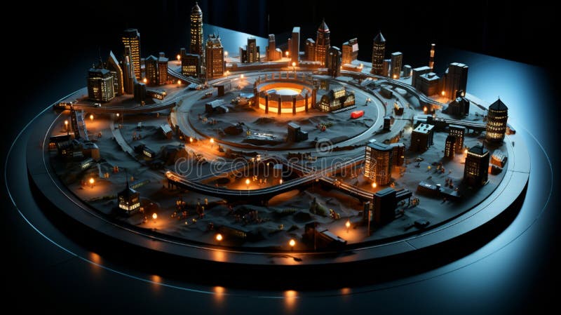 Space Exploration Map of Communication Satellite Signal Transmission ...