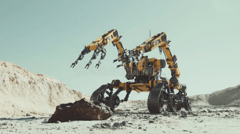 High-tech Robot Analyzes Alien Rock Sample on Mars at a Research ...