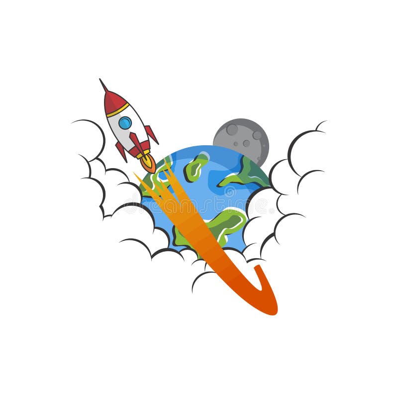 Space Exploration Shuttle Ship Logo Icon Sign Vector Stock Vector ...