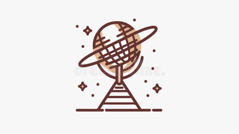 Space Exploration Transmitter Icon for Creative Designs Stock Vector ...