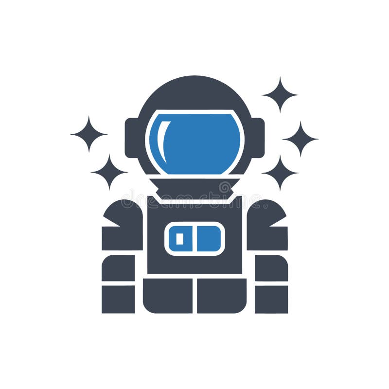 Space Explorer Icon stock vector. Illustration of suit - 361911353