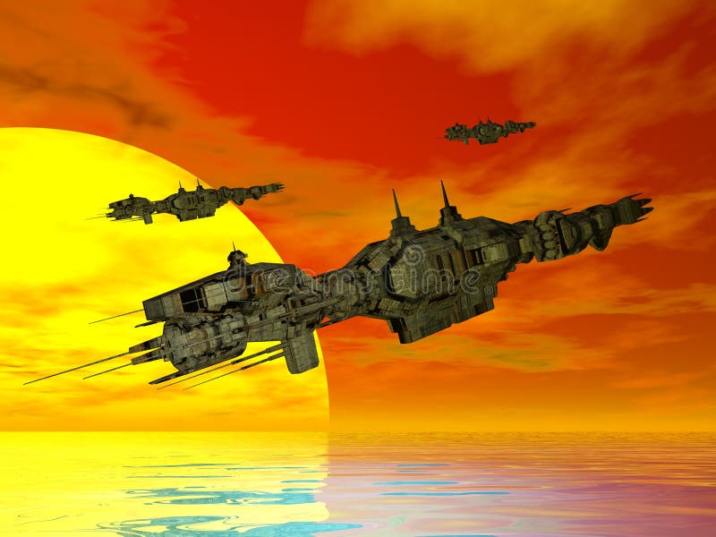 Space Explorers stock illustration. Illustration of axis - 7817953