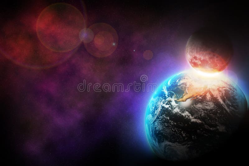 Space Explosion stock illustration. Illustration of astronomical - 35881961
