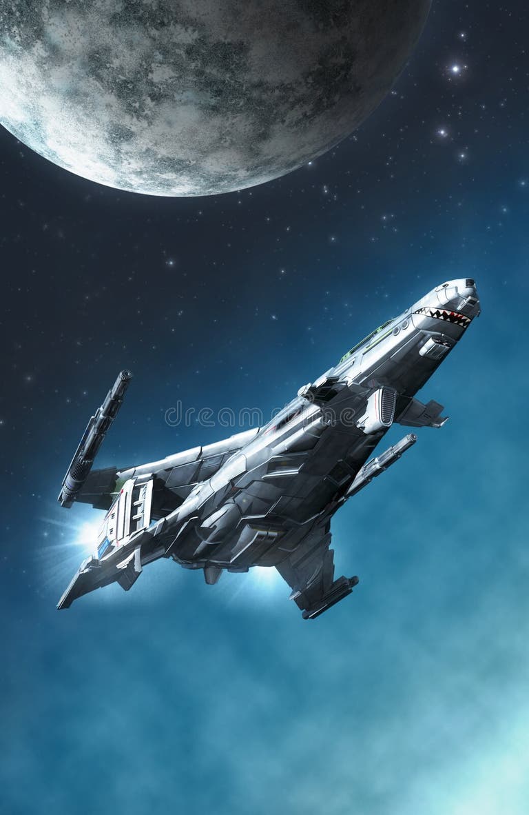 Moon Science Fiction Stock Illustrations – 57,071 Moon Science Fiction ...