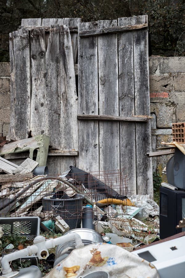 Space Full of Junk, Unused Things, Varied Material Out of Use and Worn ...