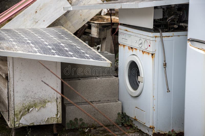 Space Full of Junk, Unused Things, Varied Material Out of Use and Worn ...