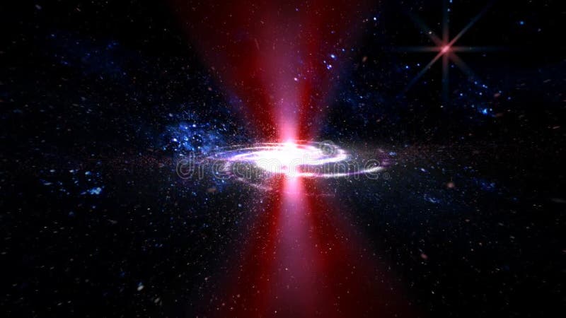 Space Galactic Quasar stock footage. Video of astronomy - 282186414