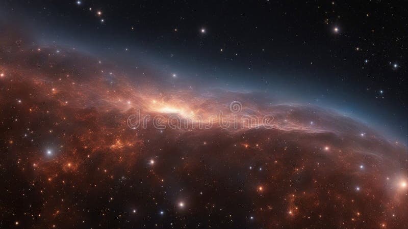 Space Galaxy Background 15 a Space Sky with Stars, Lights, and a Nebula ...