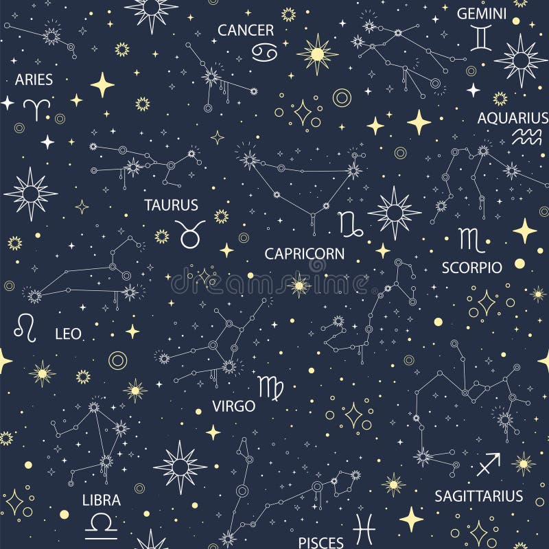 Constellation Pattern Vector Stock Illustrations – 17,016 Constellation ...