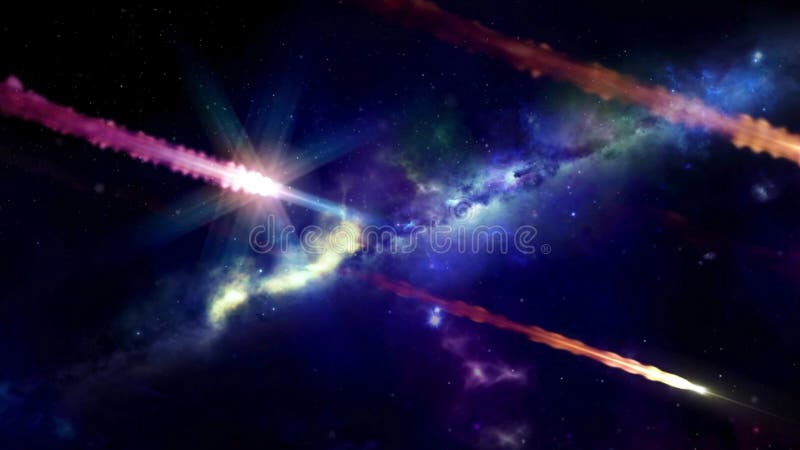 Space Galaxy Journey Nebula Universe Zoom Camera Stock Video - Video of ...