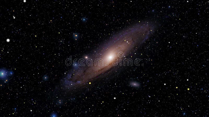 Space Galaxy Journey Nebula Universe Zoom Camera Stock Footage - Video ...