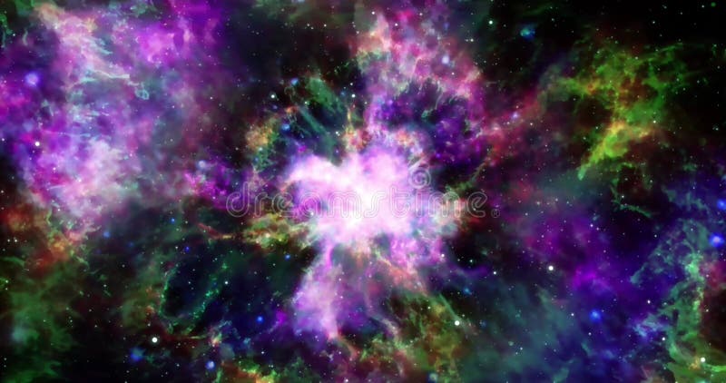 Space Galaxy Motion Background 4K Stock Video - Video of nebula ...