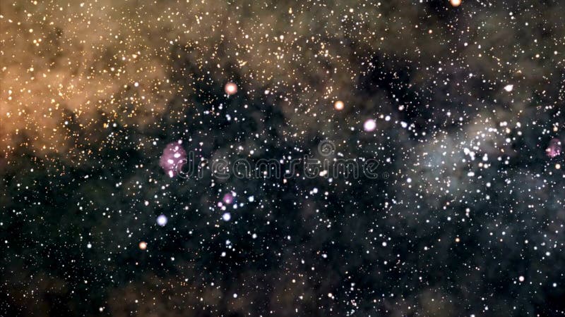 Space Galaxy Journey Nebula Universe Zoom Camera Stock Footage - Video ...