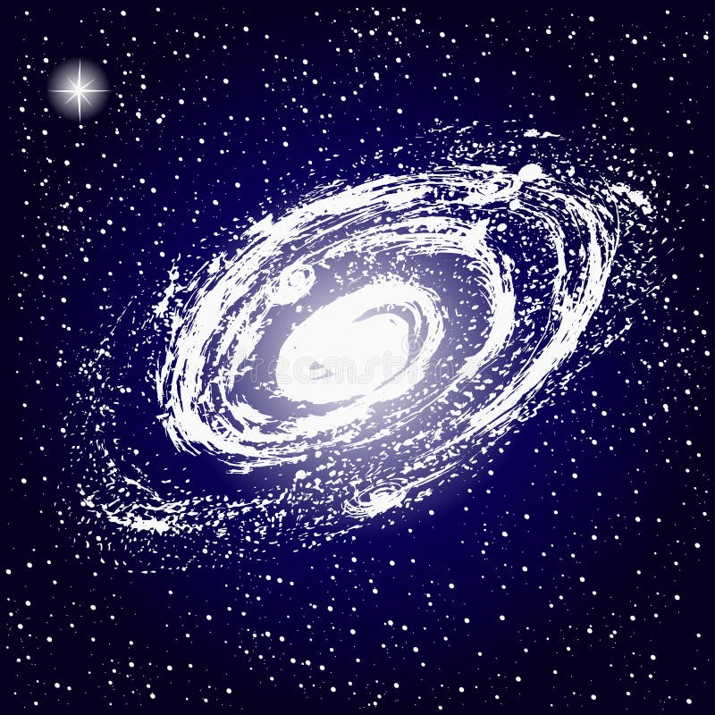 Space, galaxy, stars stock illustration. Illustration of star - 85412097