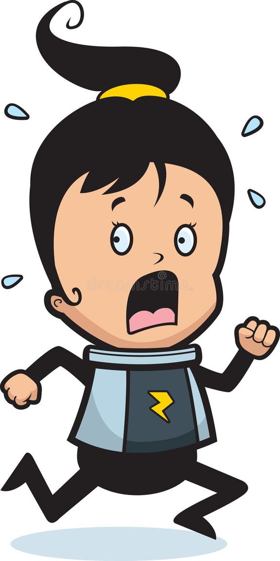 Scared Girl Running Stock Illustrations – 447 Scared Girl Running Stock ...