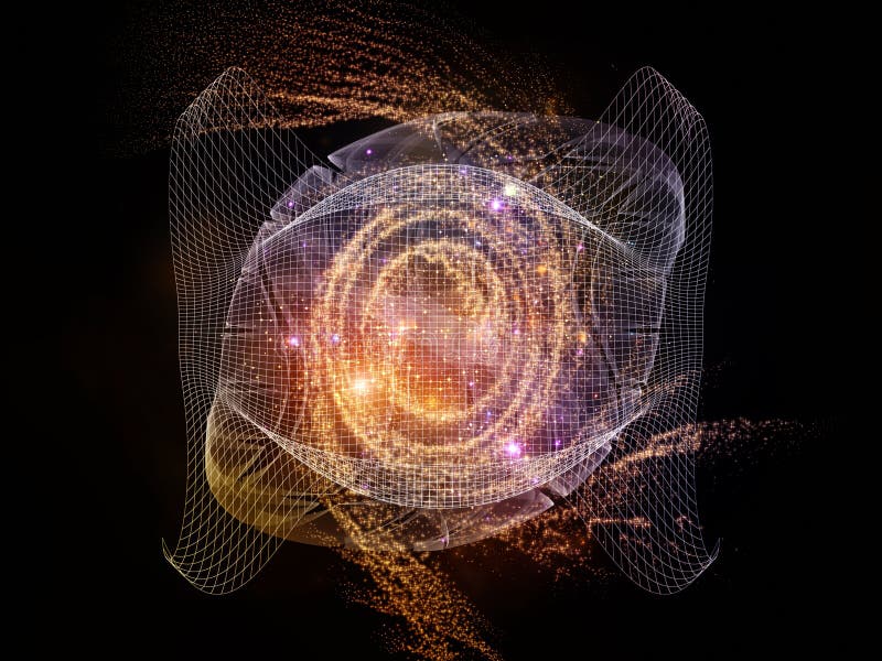 Space Grid stock illustration. Illustration of pattern - 219385060