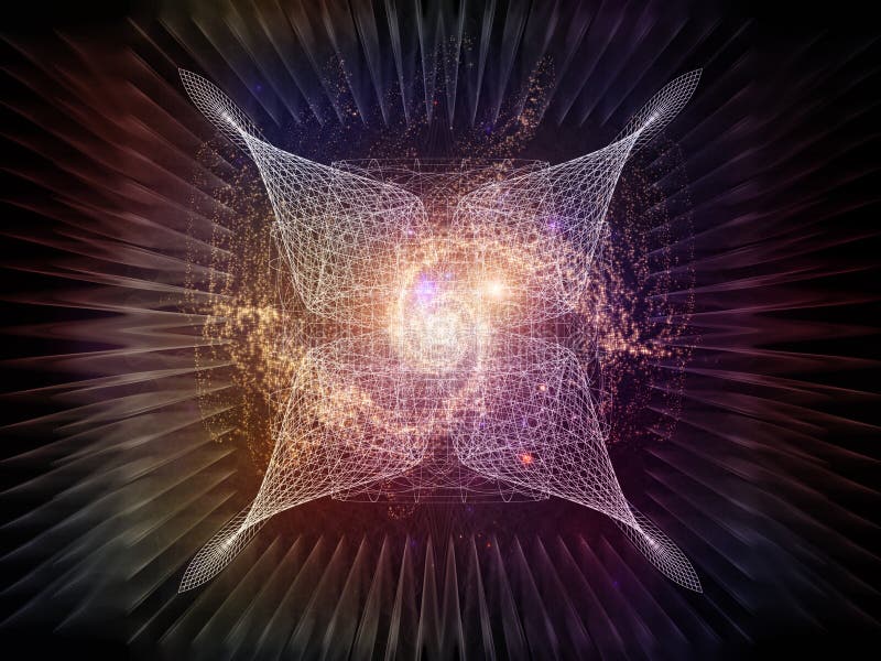 Space Grid stock illustration. Illustration of line - 224660288