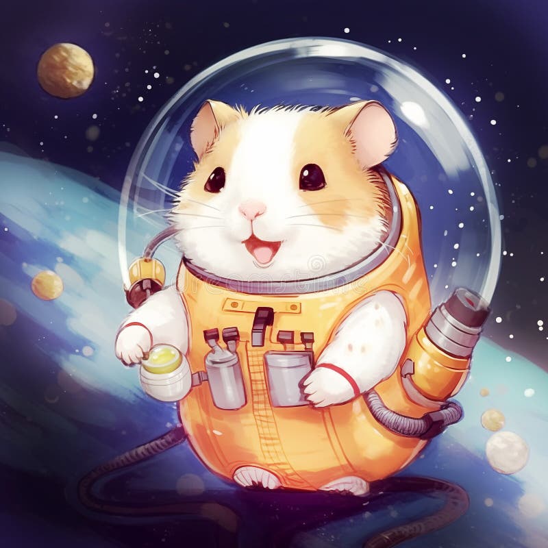 Hamster Astronaut Stock Illustrations – 121 Hamster Astronaut Stock ...