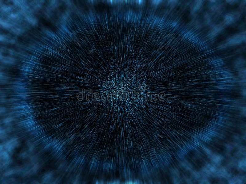 Space Hyper-speed Futuristic Backdrop - Hyperspace Illustration Stock ...