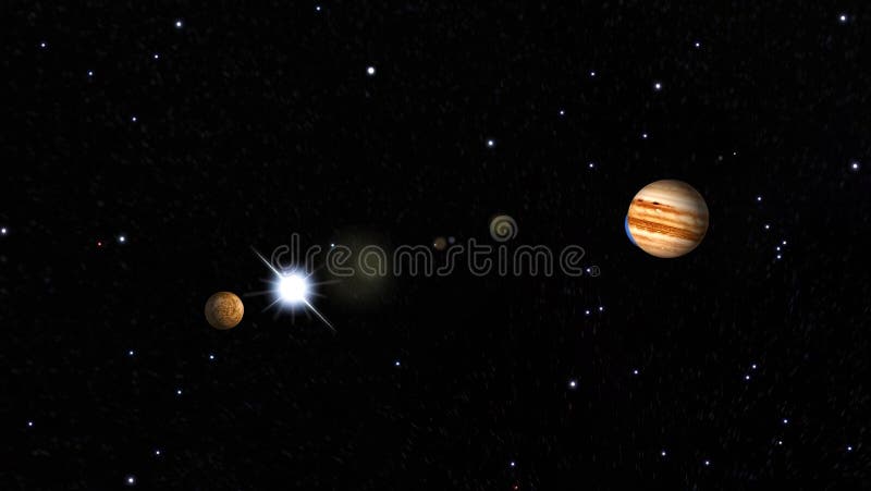 Infinite Universe, Outer Space and Planets Stock Photo - Image of ...