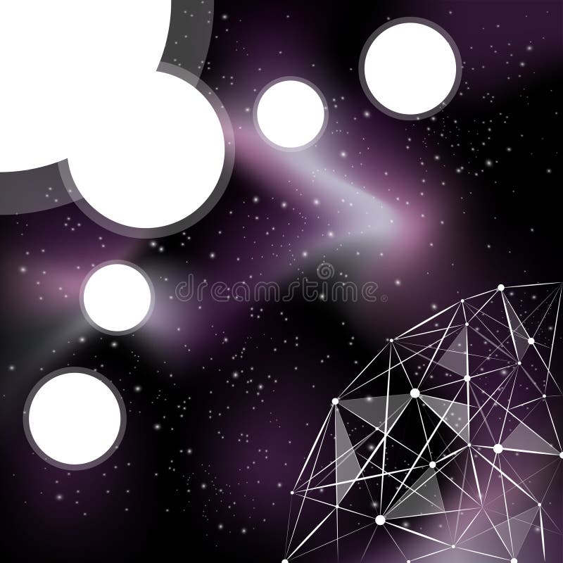 Night, Deep Sky Infographic Stock Vector - Illustration of astrology ...