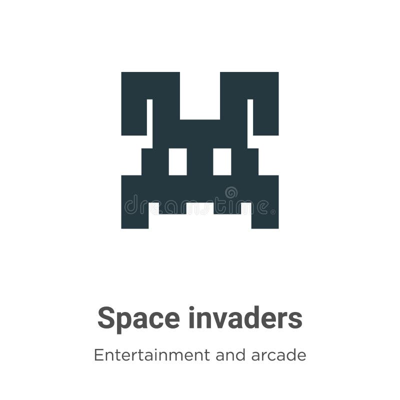 Space Invaders Vector Symbols