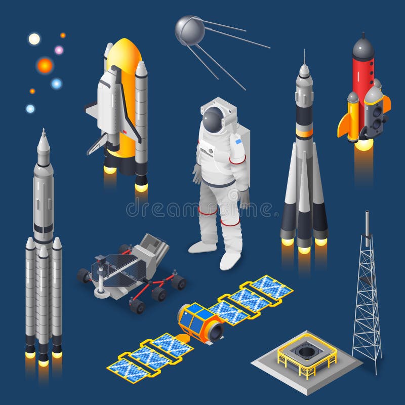 Rocket Isometric Icons Stock Illustrations – 694 Rocket Isometric Icons Stock Illustrations ...