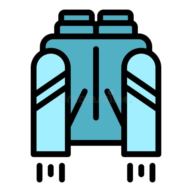 Space Jetpack Icon Vector Flat Stock Vector - Illustration of executive ...