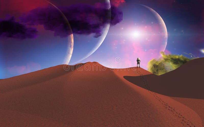 Space journey stock illustration. Illustration of futuristic - 185251520