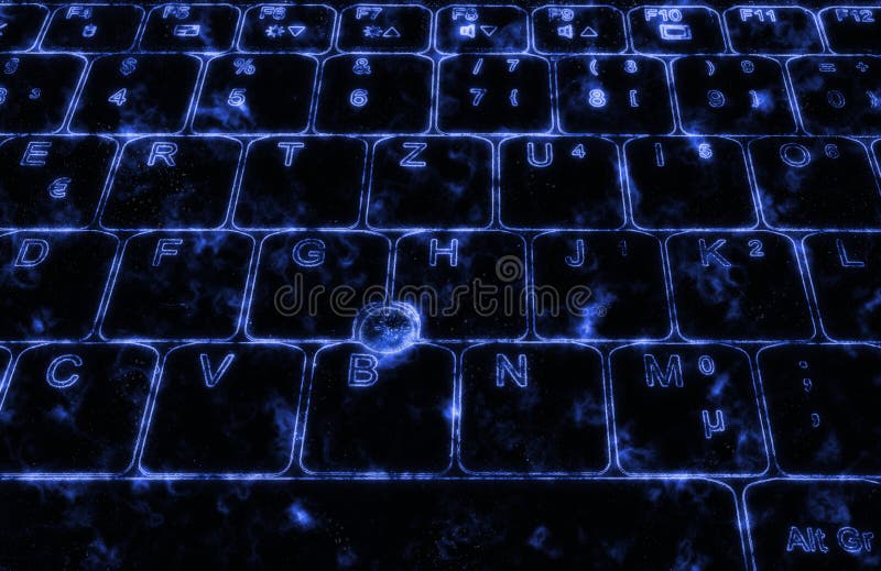 Space Keyboard Royalty Free Stock Images - Image: 1318709