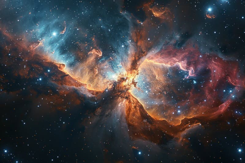 Cosmic Nebulae and Galaxies Stock Photo - Image of universe, bright ...