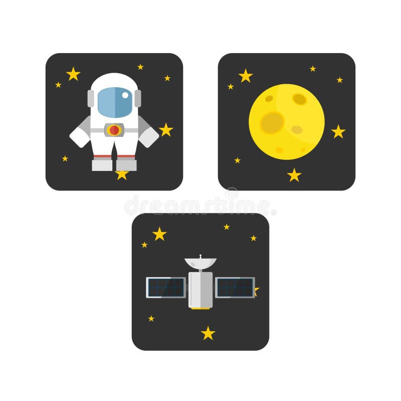 Space Logo Template stock vector. Illustration of artwork - 57809662