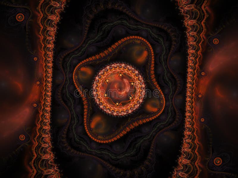 Space Magical Fantasy Pattern Stock Illustration - Illustration of hole ...