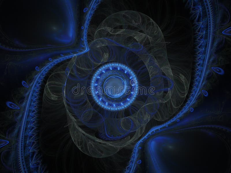 Space Magical Fantasy Pattern Stock Illustration - Illustration of ...