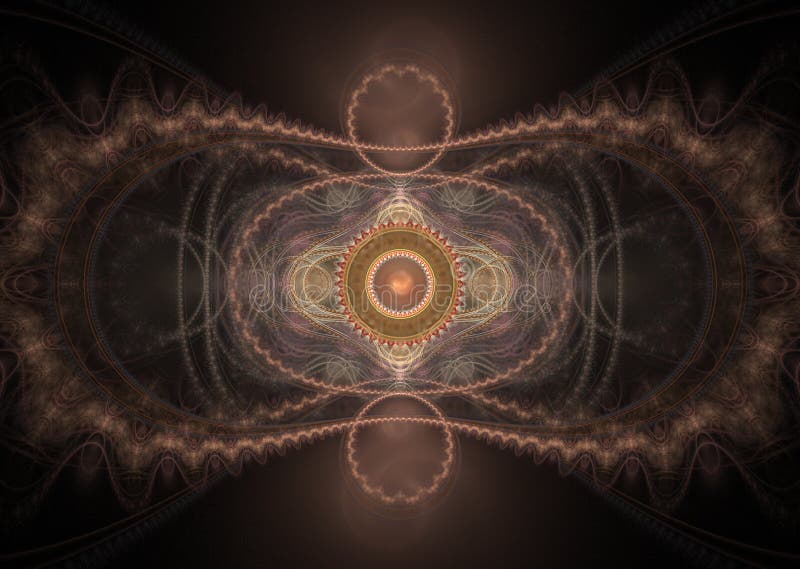 Space Magical Fantasy Pattern Stock Illustration - Illustration of ...