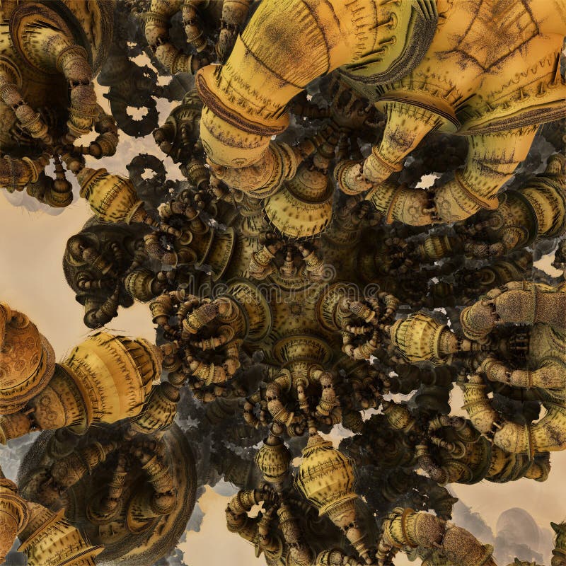 Space magical fantasy stock illustration. Illustration of computer ...